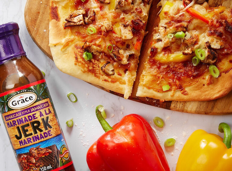 Spicy Mac Cheese Coconut Bacon | Grace Recipes